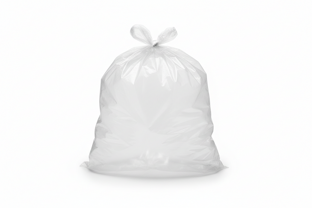 Clear Garbage Bags – OLC Essential Supplies