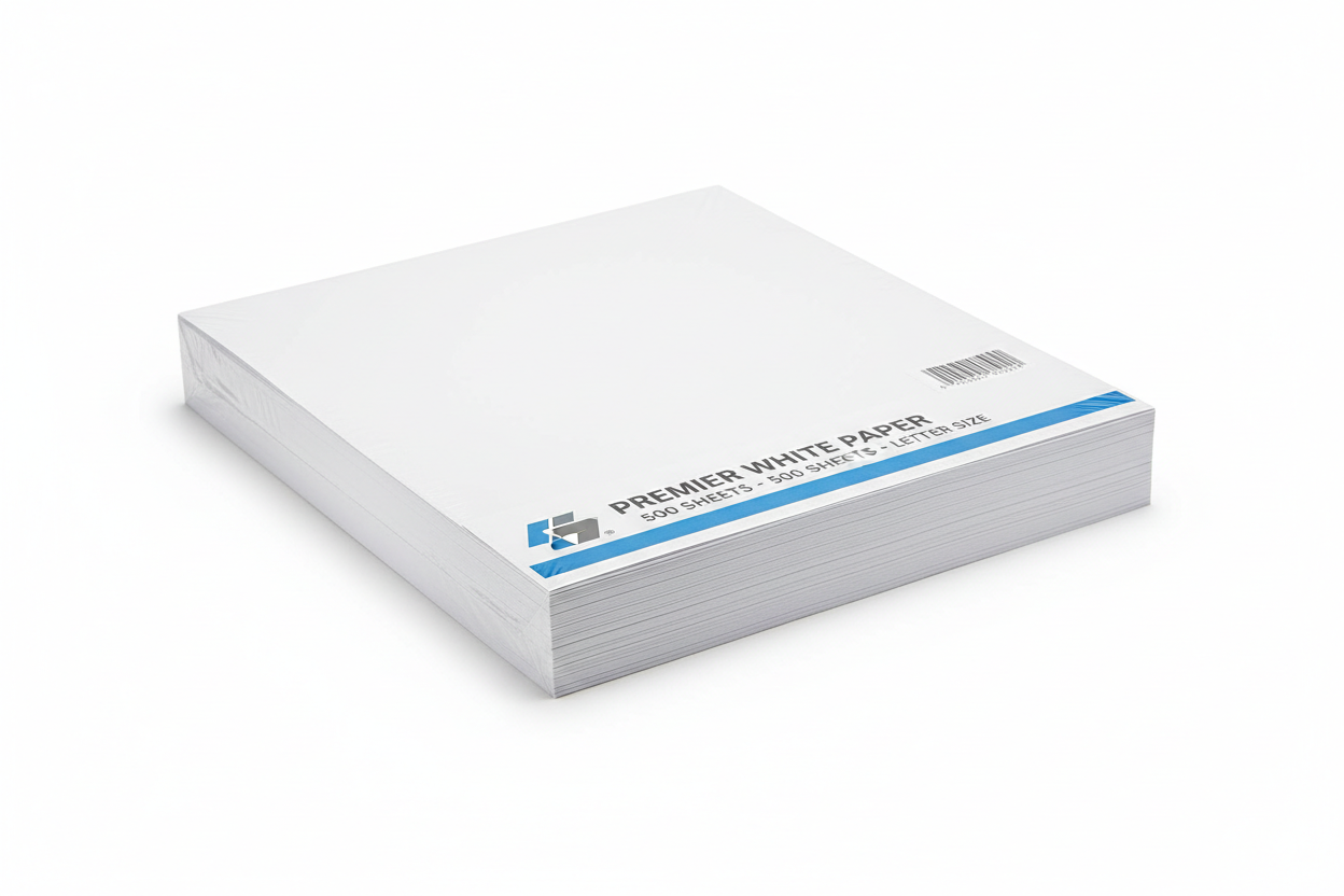 92B 8.5x11 Letter Size Printing Paper Bulk | 5000 Sheets Case – OLC ...